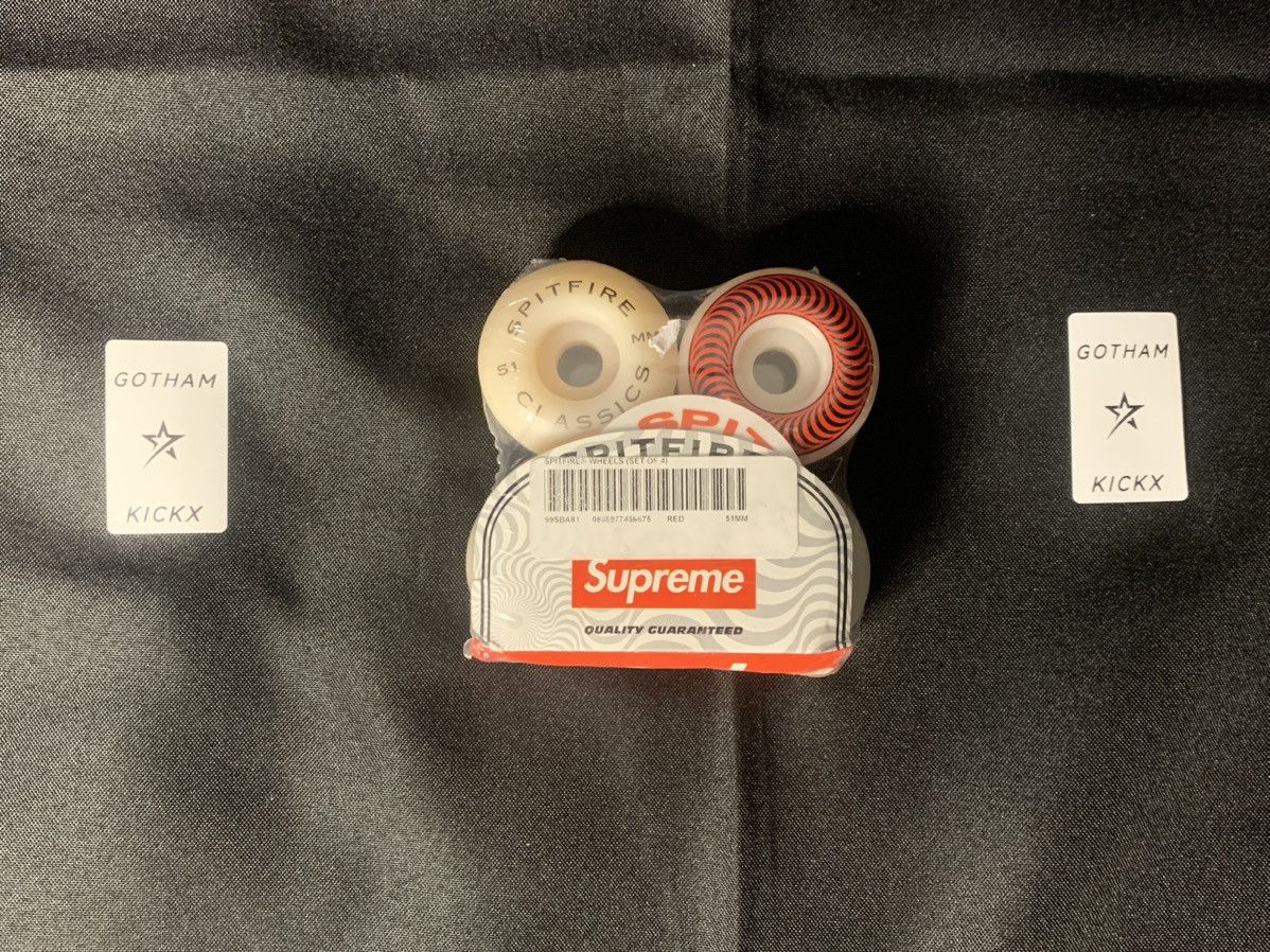 Supreme Supreme x Spitfire Wheels Set Of 4 - 51MM | Grailed