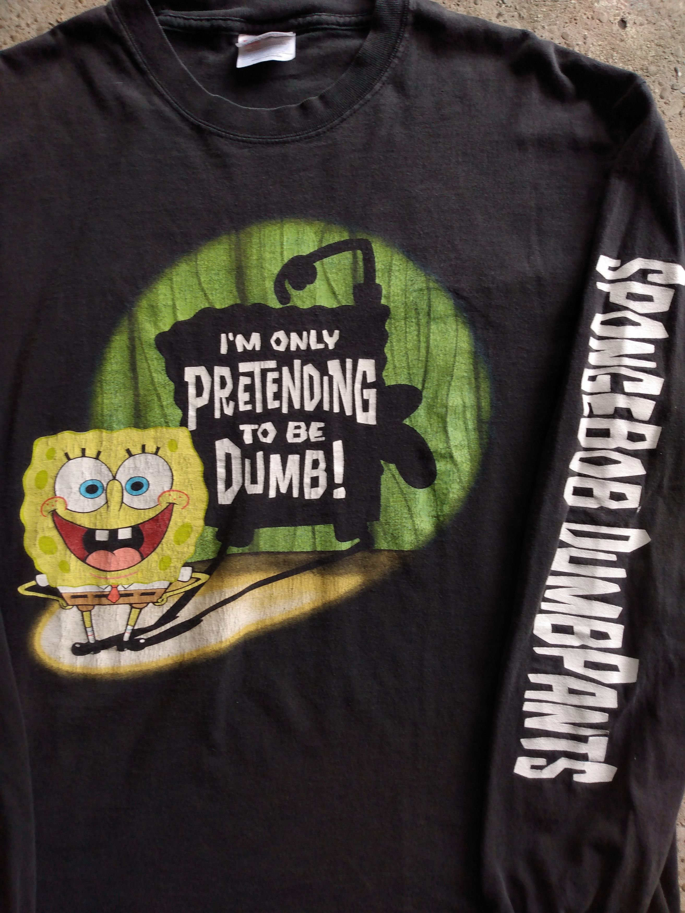 Vintage Spongebob y2k vintage pretending to be dumb dumbpants | Grailed