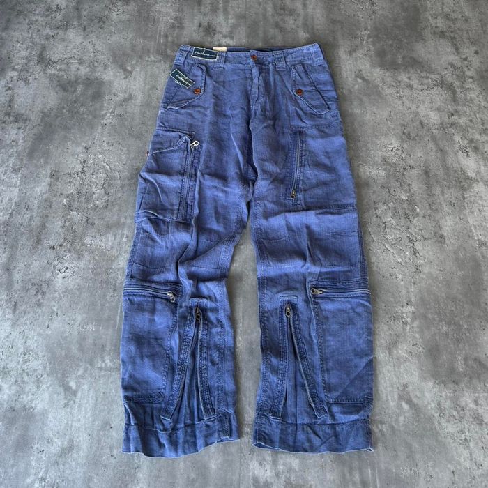 Polo Ralph Lauren Y2K Polo Ralph Lauren Baggy Tech Grunge Cyber Cargo Pants | Grailed