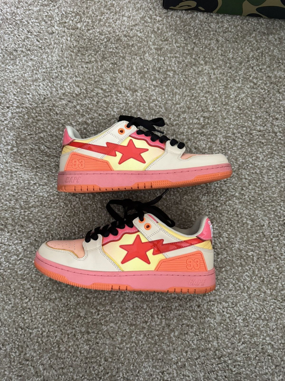 Bape A bathing ape low top sneakers | Grailed