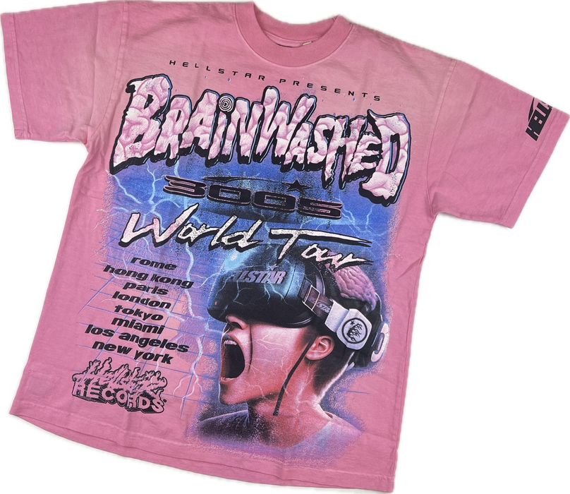 HELLSTAR Hellstar Brainwashed T-shirt | Grailed