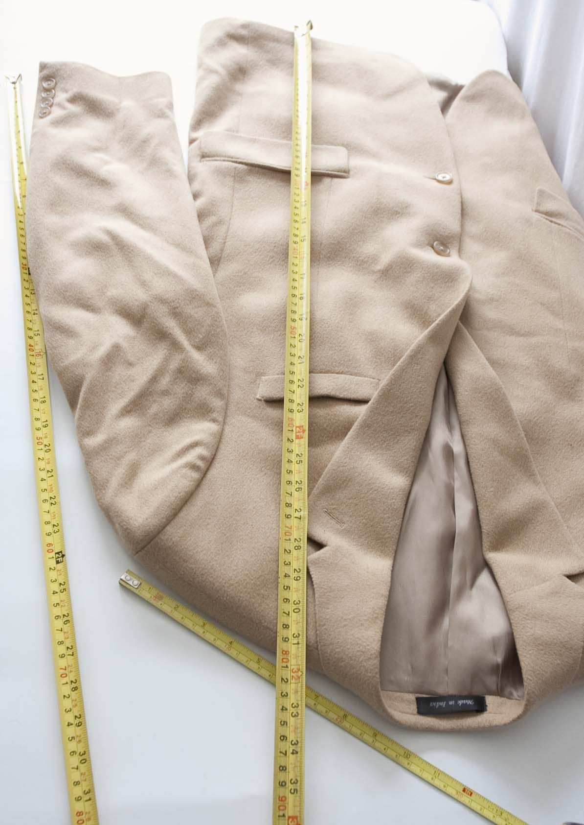 Lauren Ralph Lauren Lauren Ralph Lauren Jacket 100% Camel Hair Size 42R ...