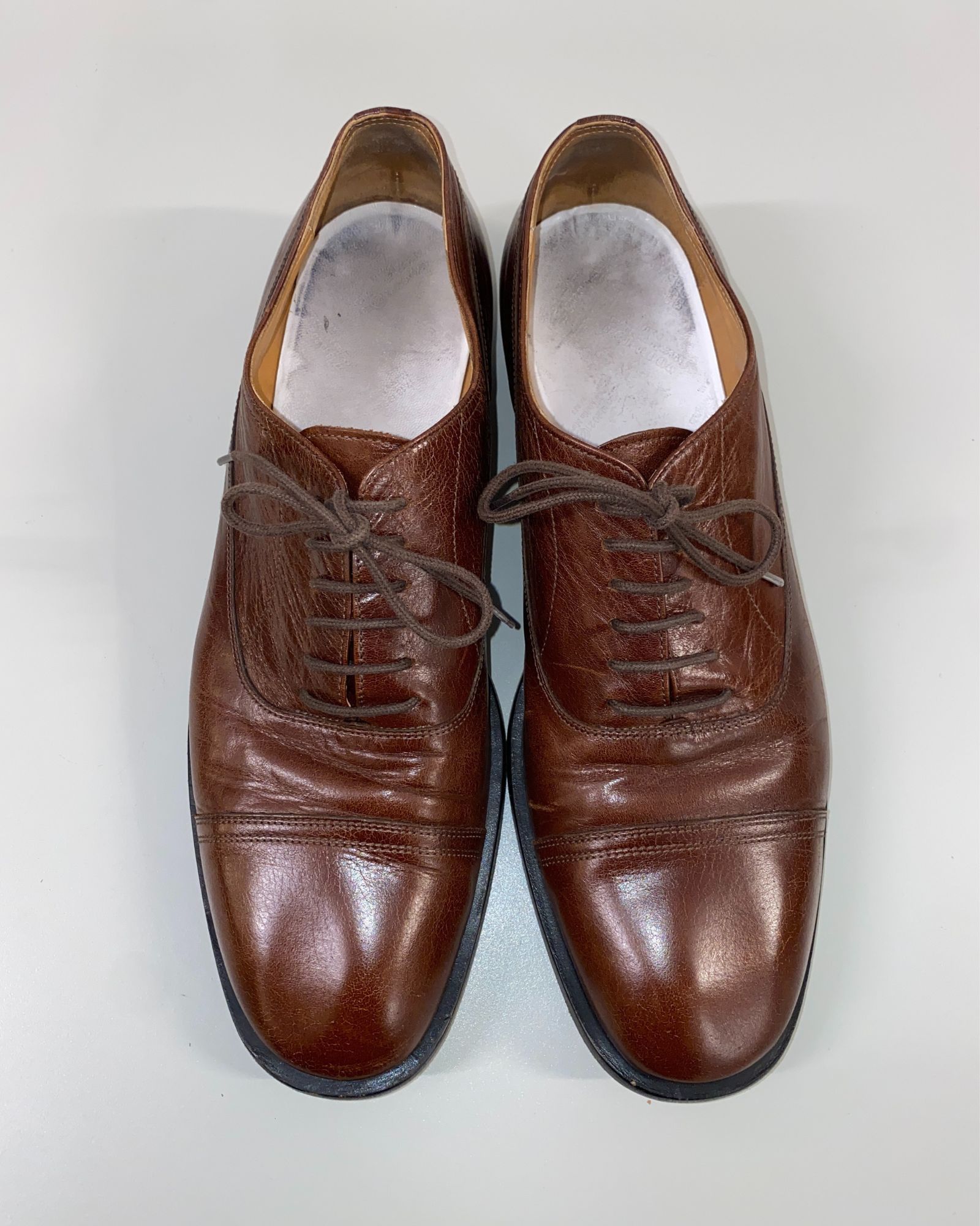 Maison Margiela MAISON MARGIELA DARK BROWN LEATHER SHOES | Grailed