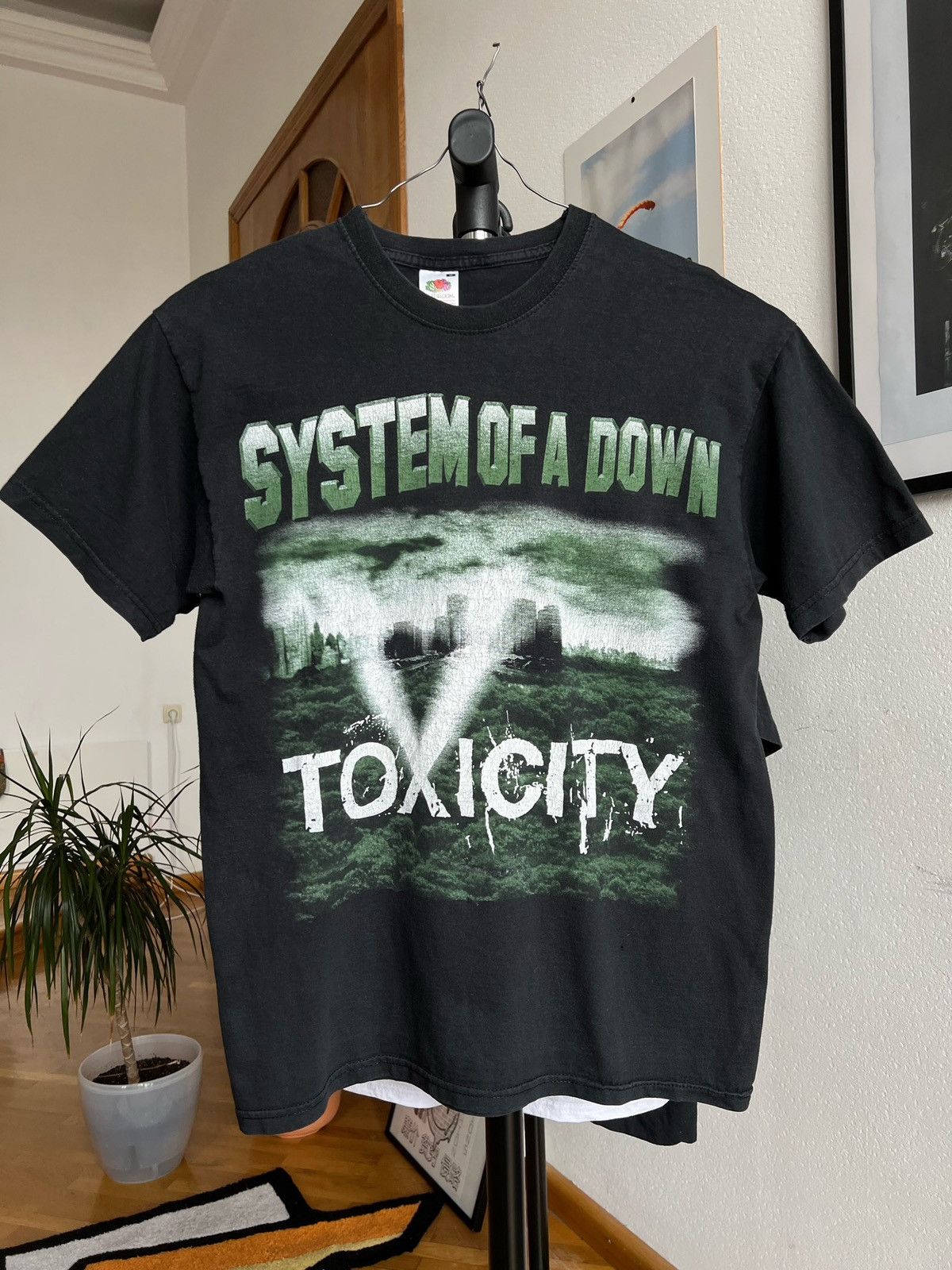 Band Tees × Vintage Vintage System Of A Down Toxicity Band T-shirt ...