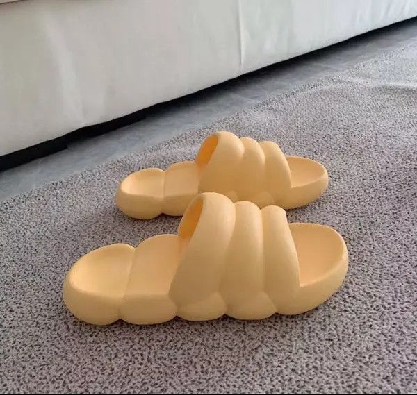 Japanese Brand × Vintage Puffer Sandal Slides | Grailed