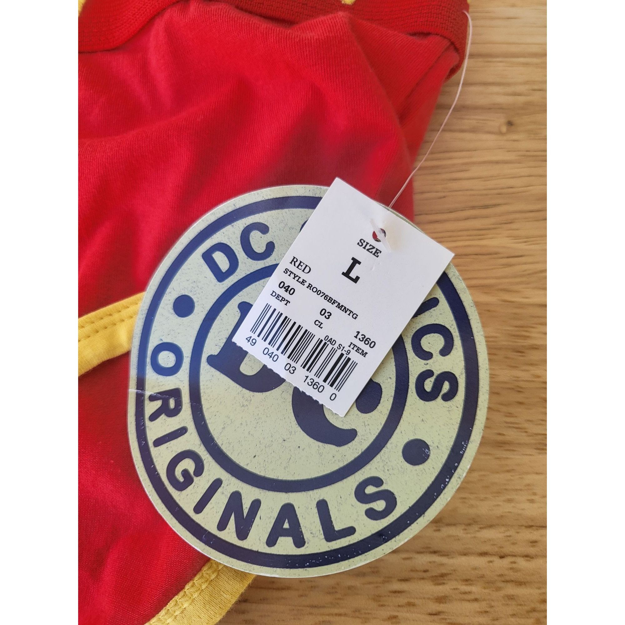 Dc Comics DC Comics Briefs Underwear Men Sz L The Flash Superhero Vint ...