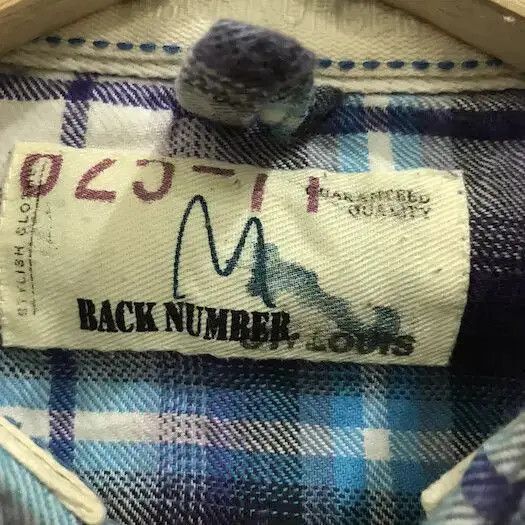 Flannel Japanese Brand Back Number Checkered Flannel Shirt | Grailed