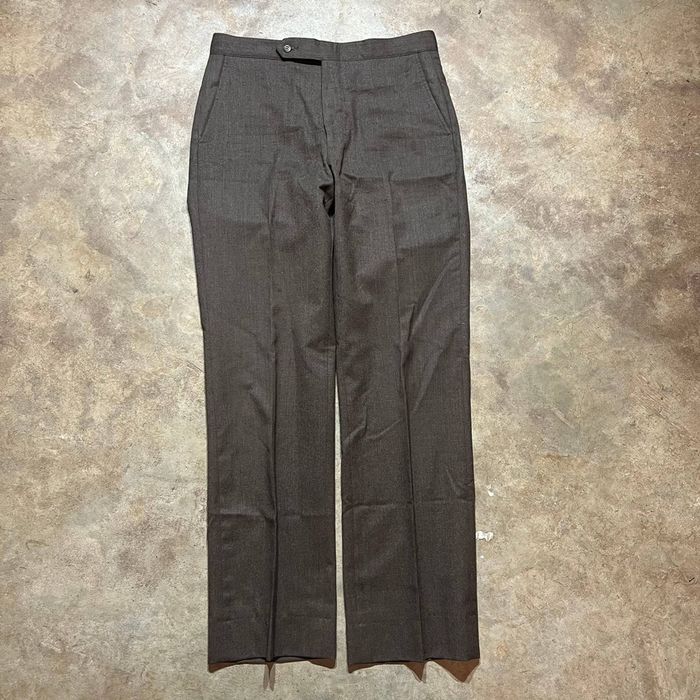 Vintage Vintage 70s Sansabelt Talon Brown Trousers Pants 32x32 | Grailed