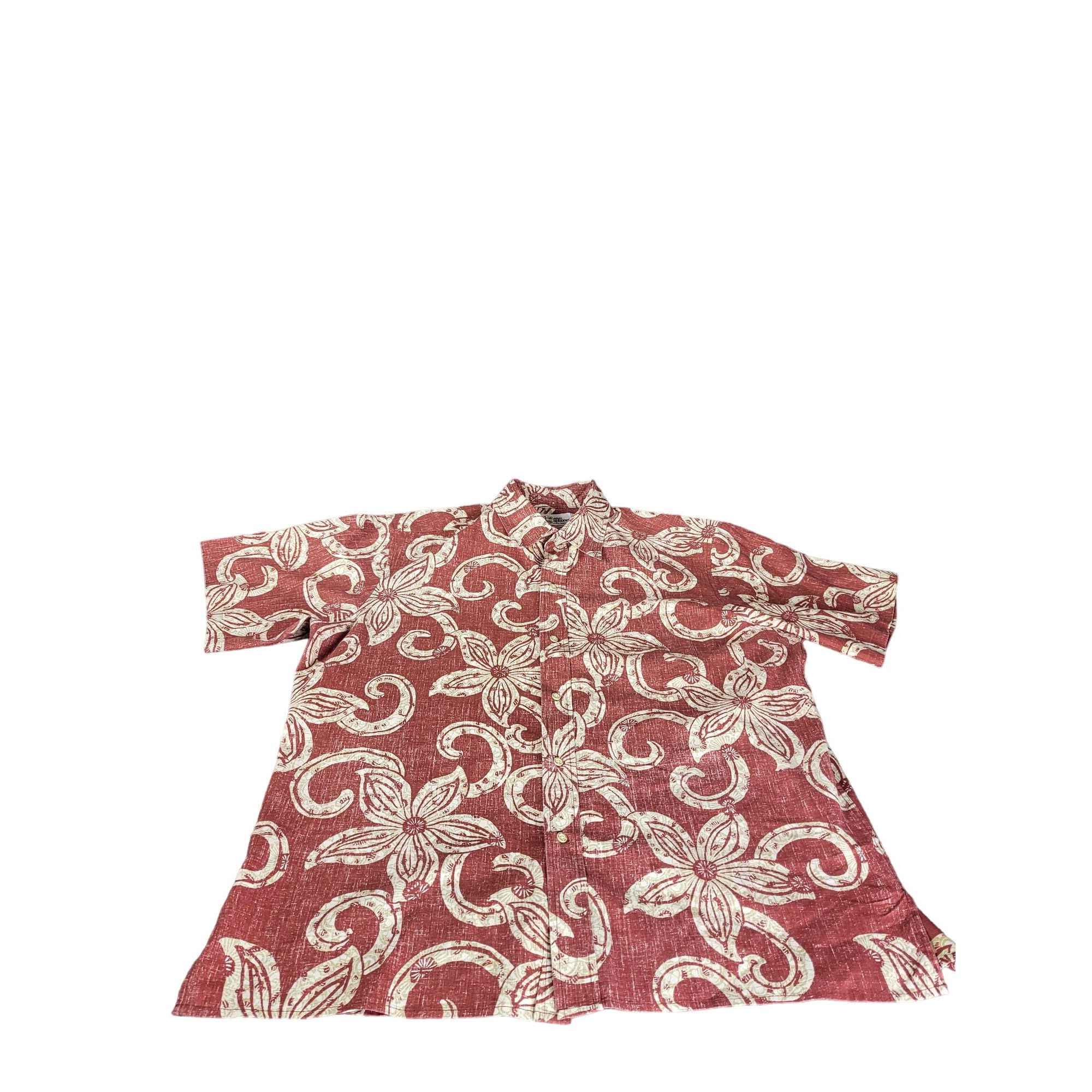 Reyn Spooner Reyn Spooner Hawaiian Traditionals Button Up Shirt Men Sz ...