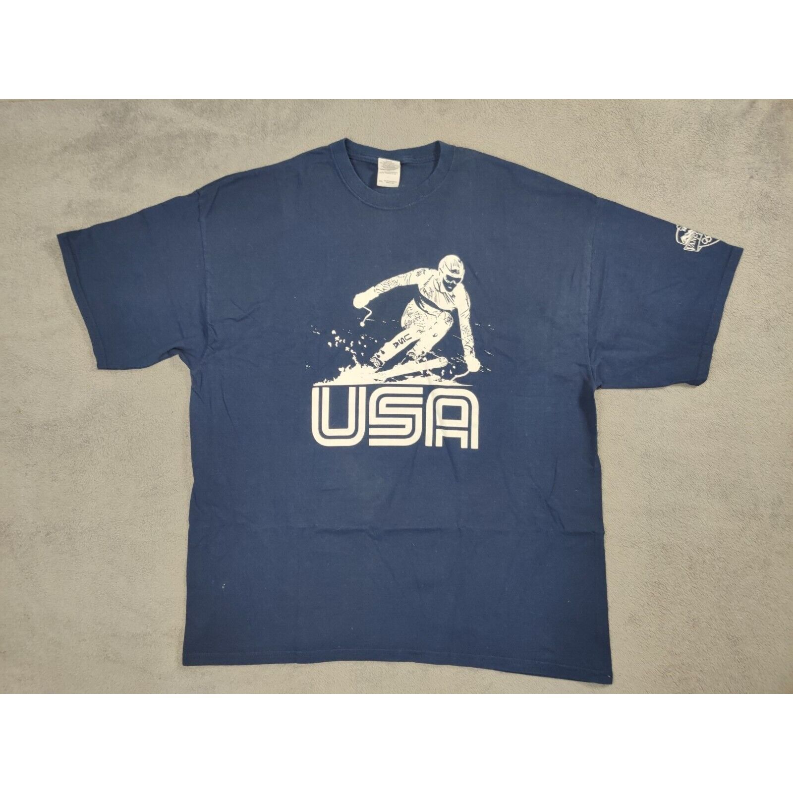 Gildan Team USA Shirt Adult Mens 2XXL XXL Team USA Skii Team | Grailed