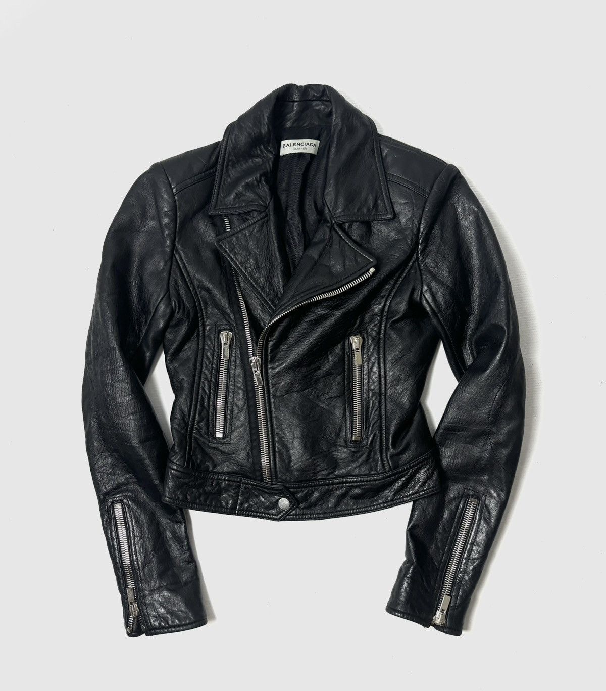 Balenciaga Balenciaga Racing leather jacket | Grailed