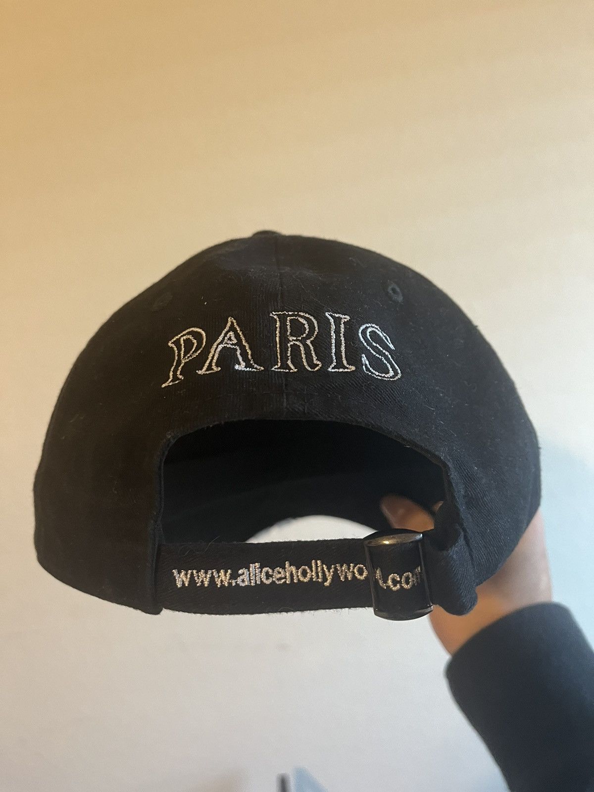 Alice Hollywood Black Chopper Logo Paris Cap | Grailed