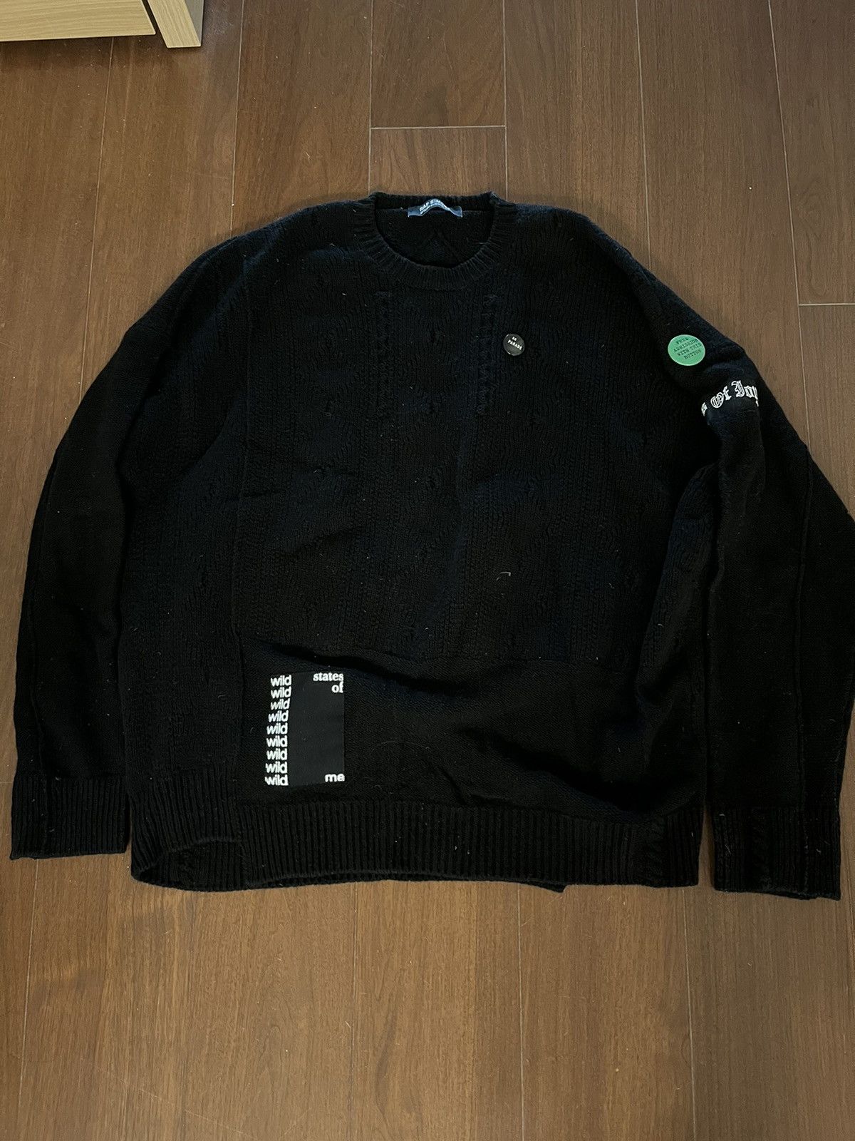 Raf Simons Raf Simons Pin Sweater | Grailed
