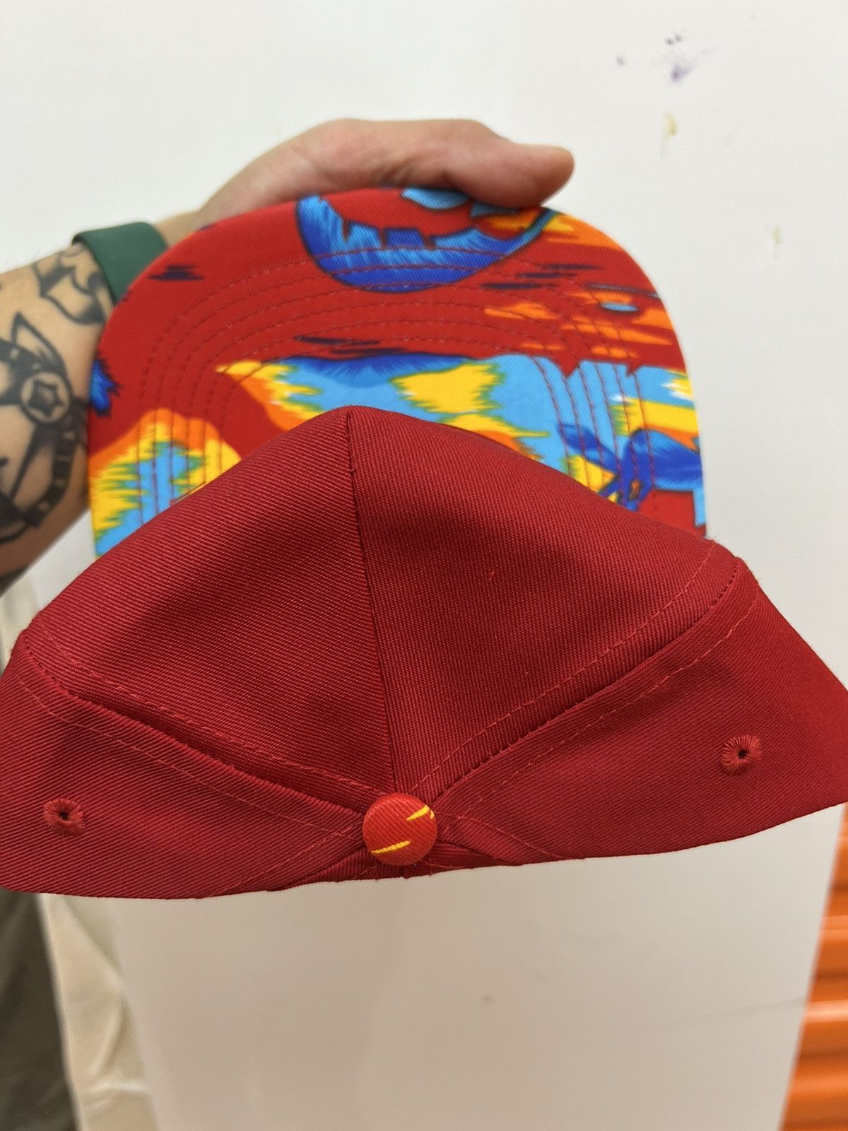 Vintage ***FINAL DROP***RARE 90s AZTEC ABSTRACT SNAPBACK CAP O/S | Grailed