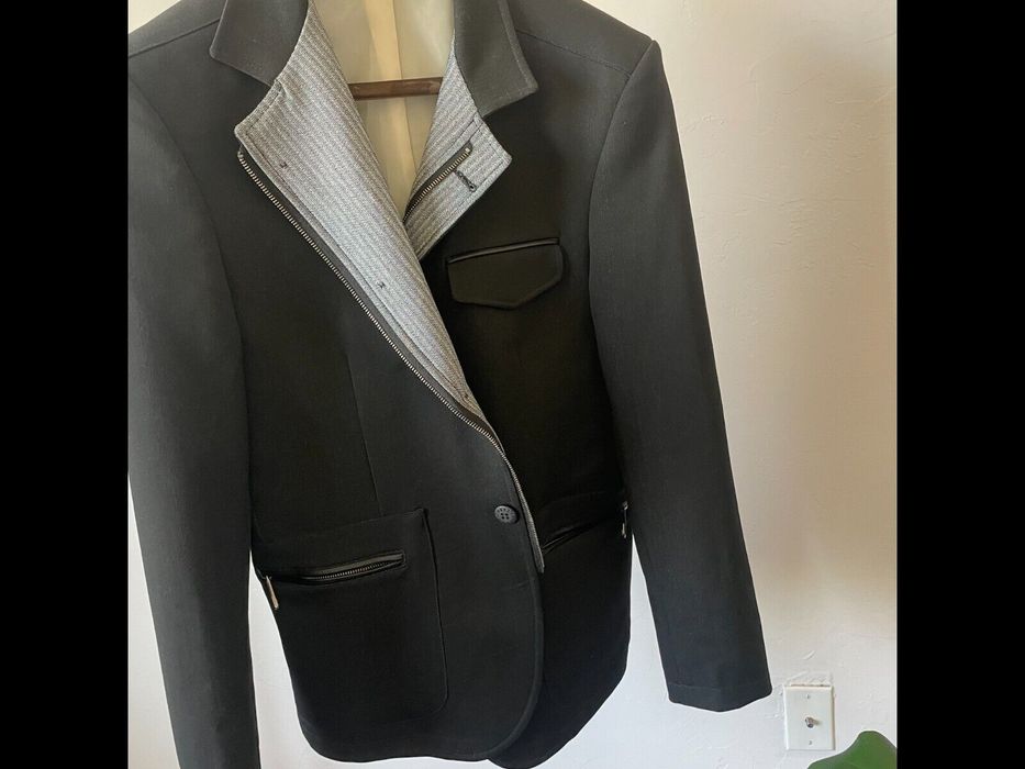 Rnt23 RNT 23 Mens Black Suit Blazer Lined Pockets | Grailed