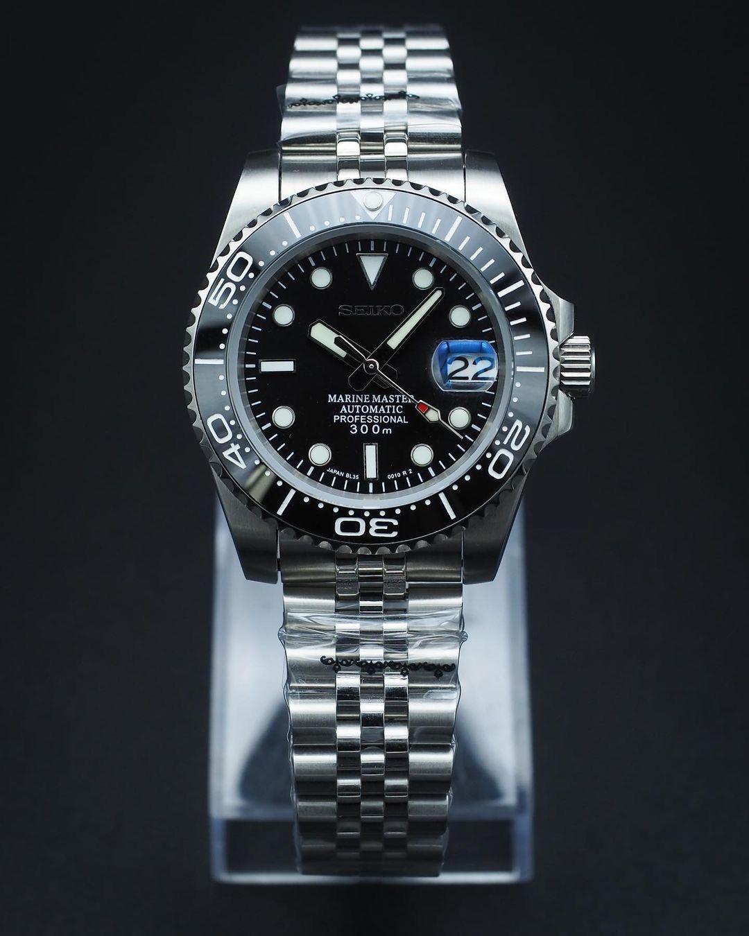 Custom × Luxury × Seiko Custom Seiko luxury marine master watch | Grailed
