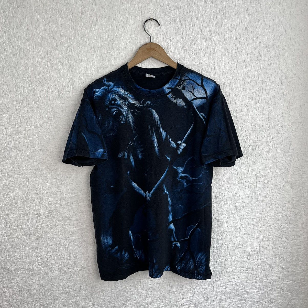 Vintage 2007 IRON MAIDEN BENJAMIN BREEG ALL OVER PRINT T-SHIRT TEE ...