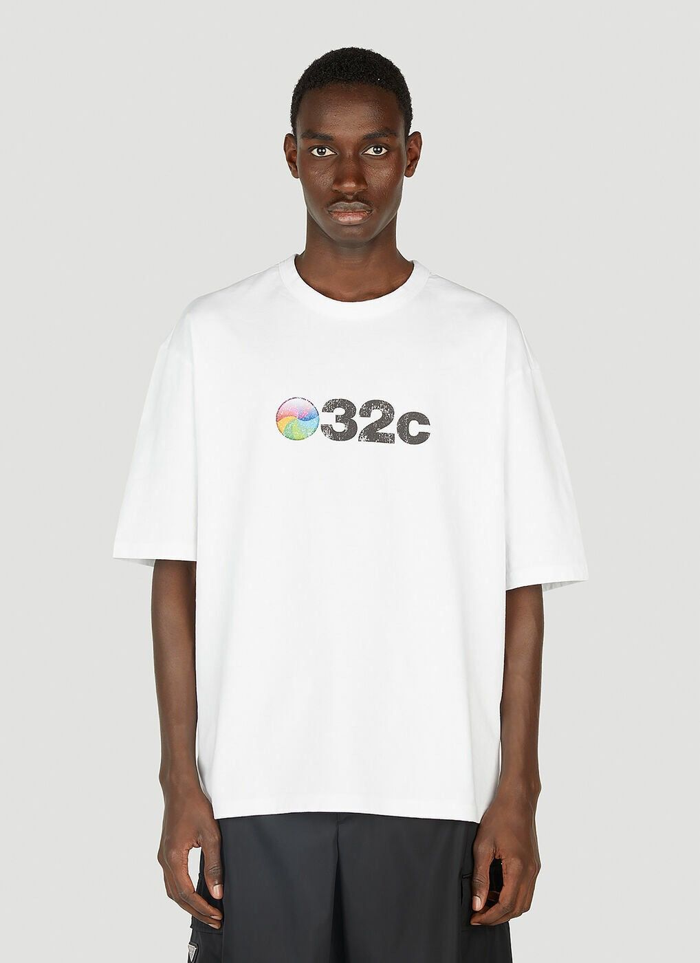 032c 032c Logo-Print Organic Cotton T-Shirt | Grailed
