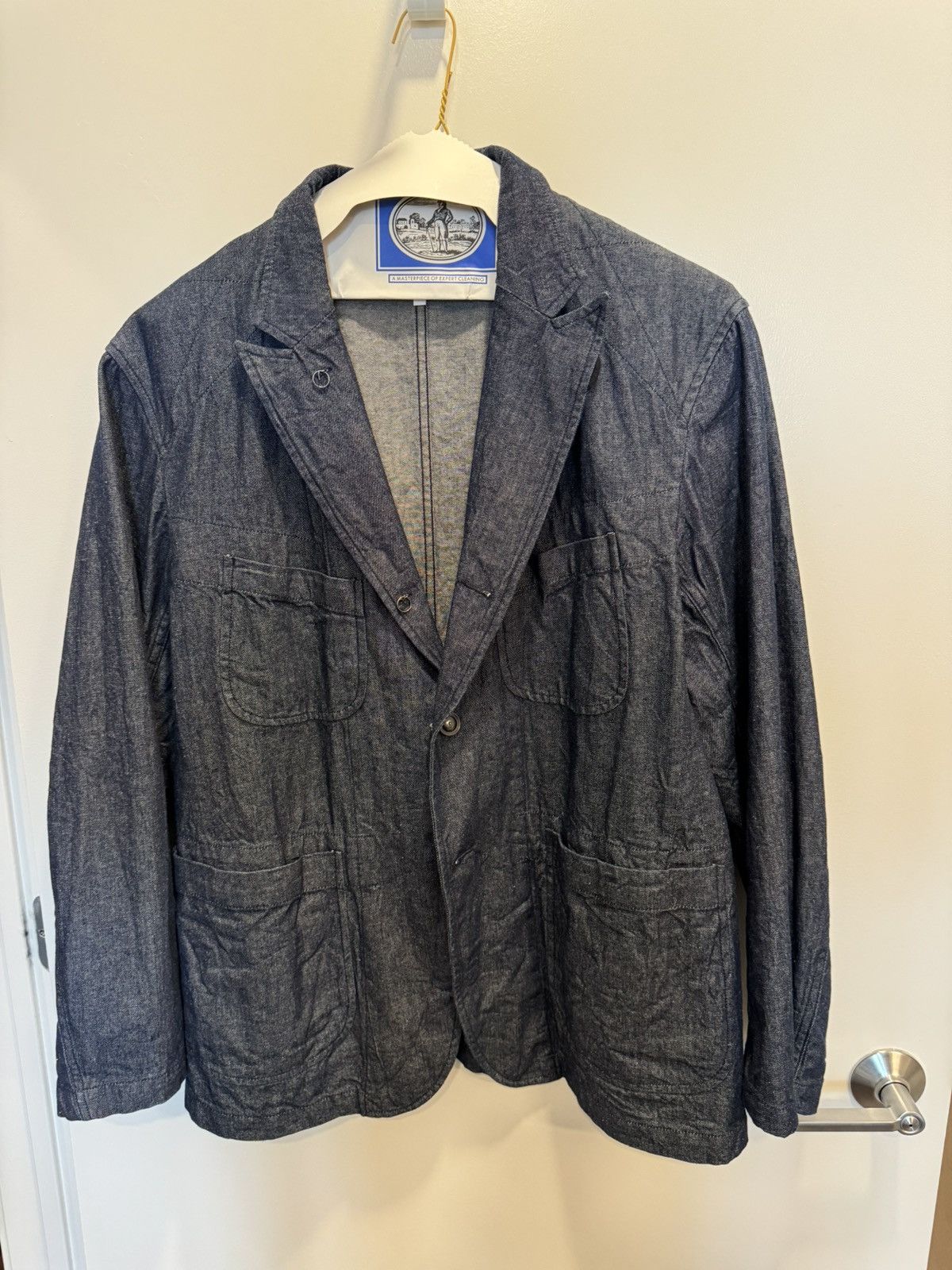 Engineered Garments Bedford Jacket Indigo | Grailed