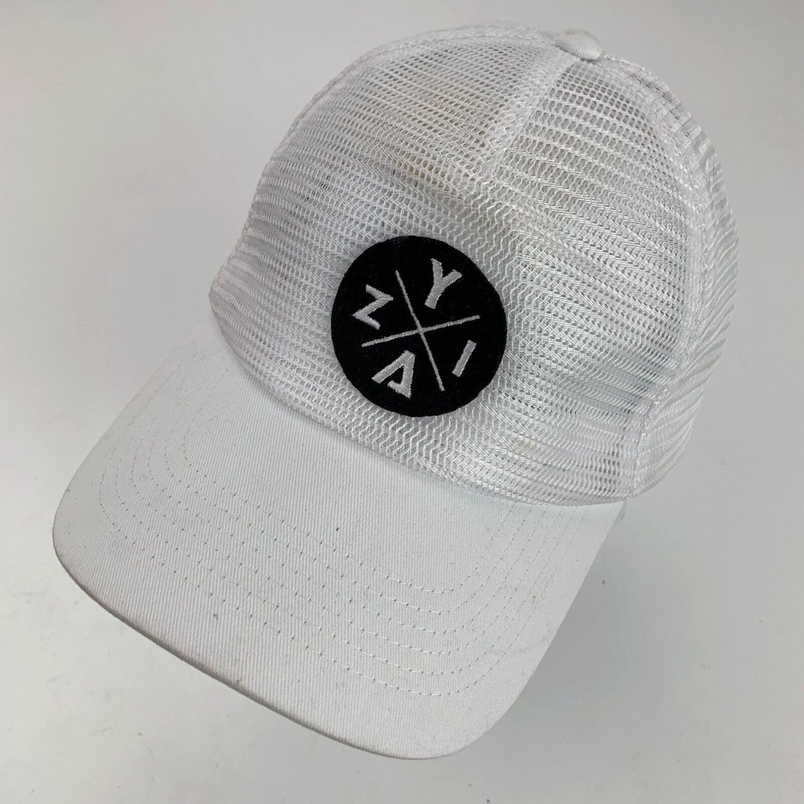 Bally ZYIA White Mesh Ball Cap Hat Snapback Baseball | Grailed