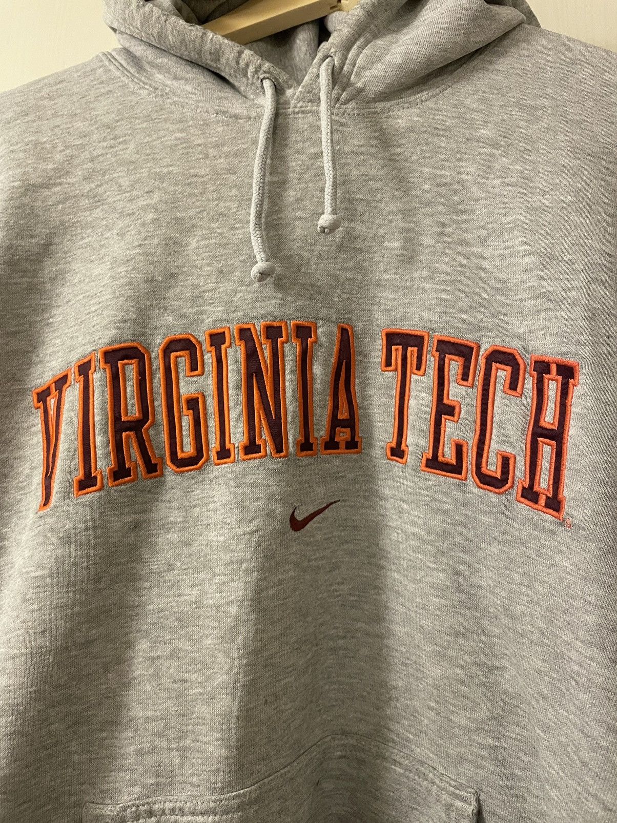 Nike Vintage Virginia Tech Oversized Hoodie | Grailed
