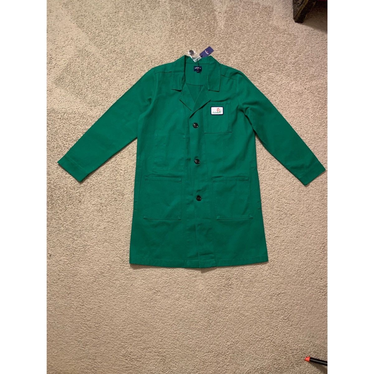Noah NOAH LOGO LAB COAT | Grailed