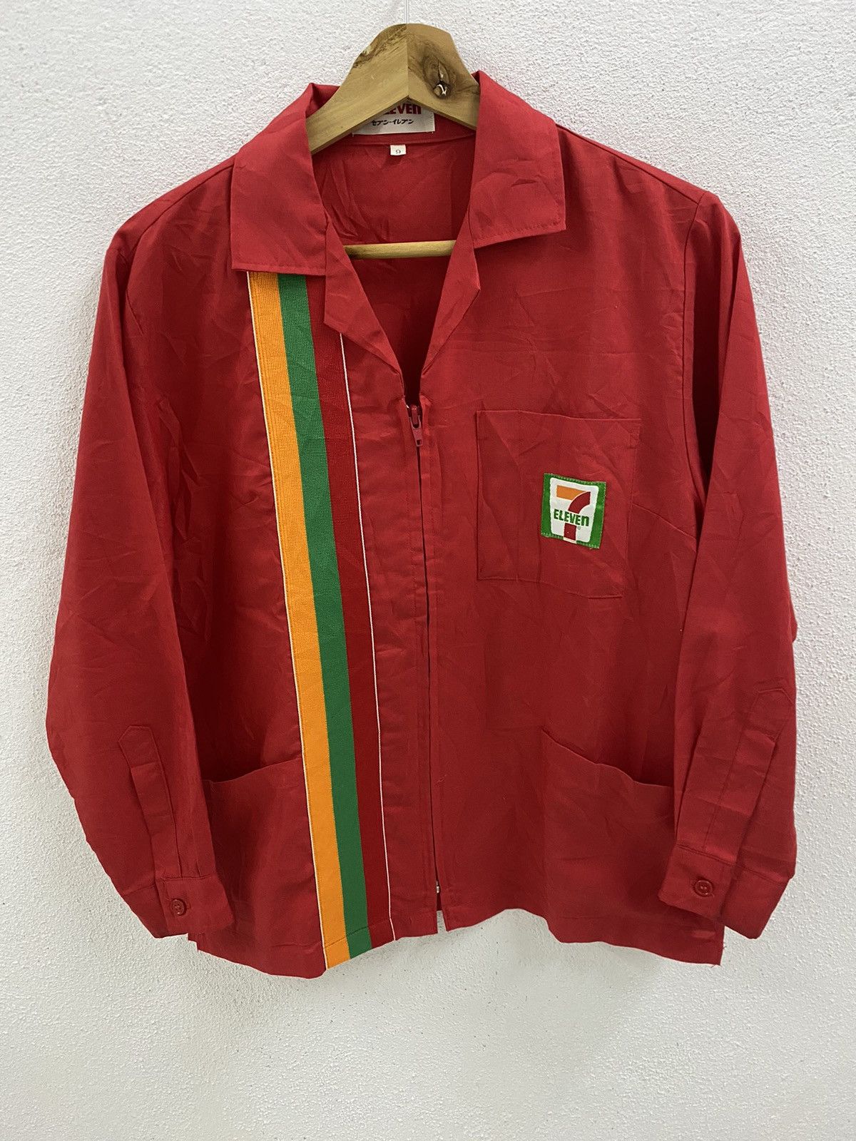Japanese Brand Vintage 7 Eleven 80s Worker Long Sleeve | Grailed