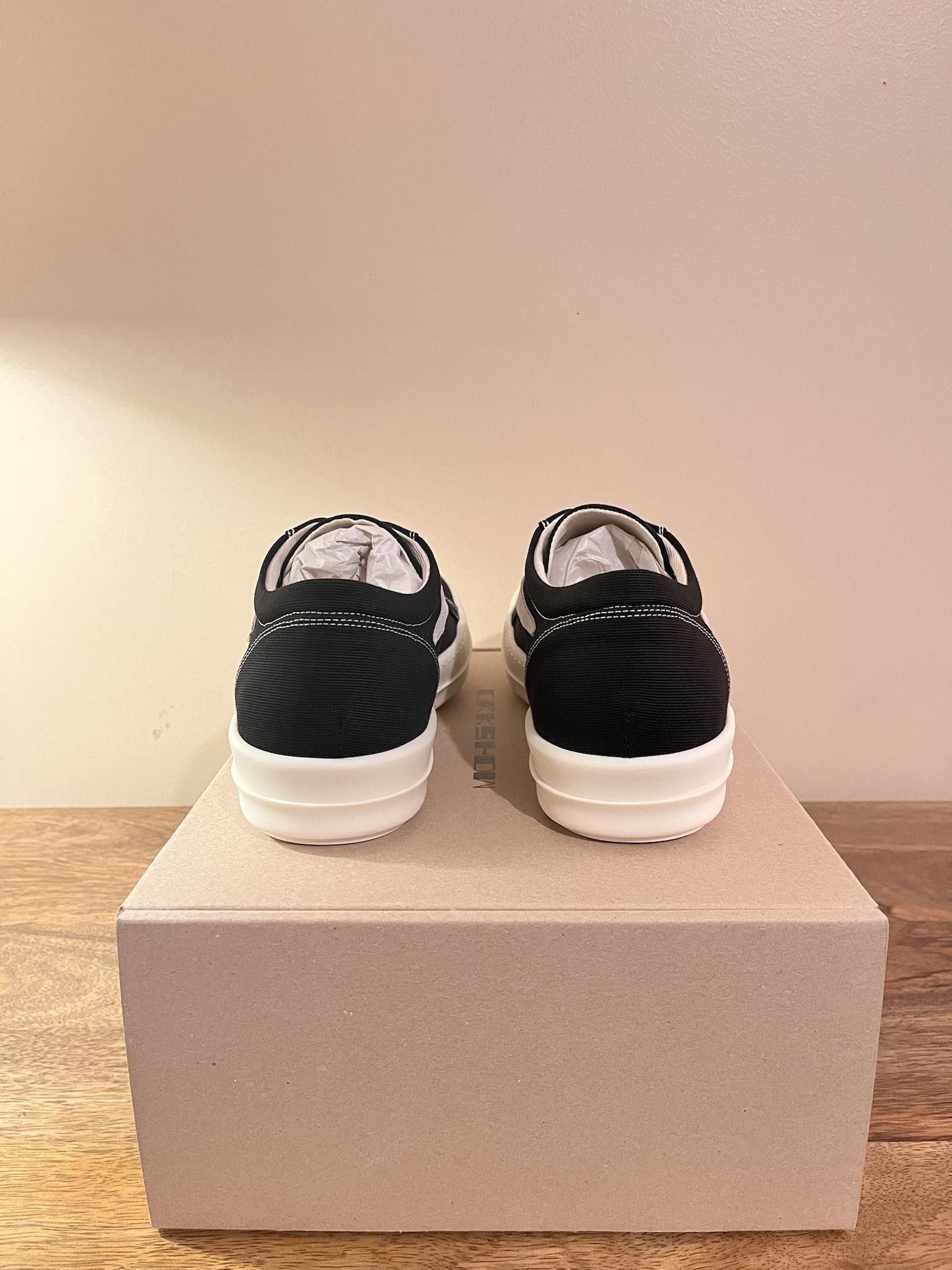 Rick Owens × Rick Owens Drkshdw SS24 LIDO Rick Owens 22oz Denim 'Vans ...