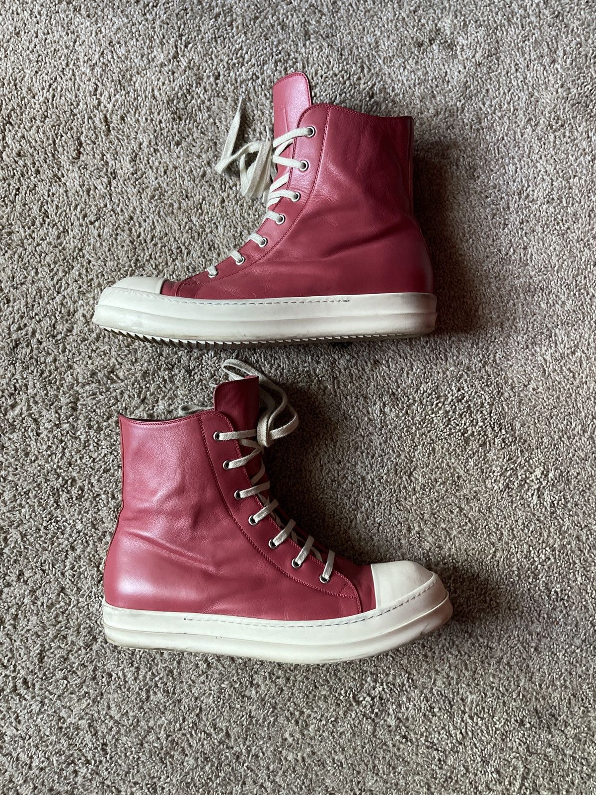 Rick Owens Red Rick Owens Ramones | Grailed