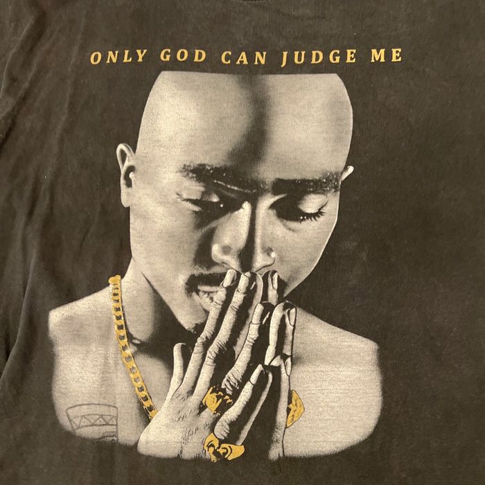 Vintage Vintage Tupac Shirt 2Pac Only God Can Judge Me XL | Grailed
