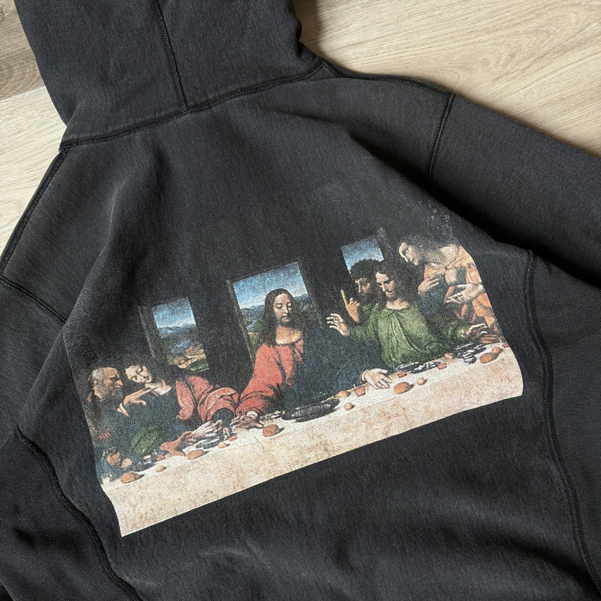Supreme × Vintage Supreme Last Supper Hoodie FW12 | Grailed