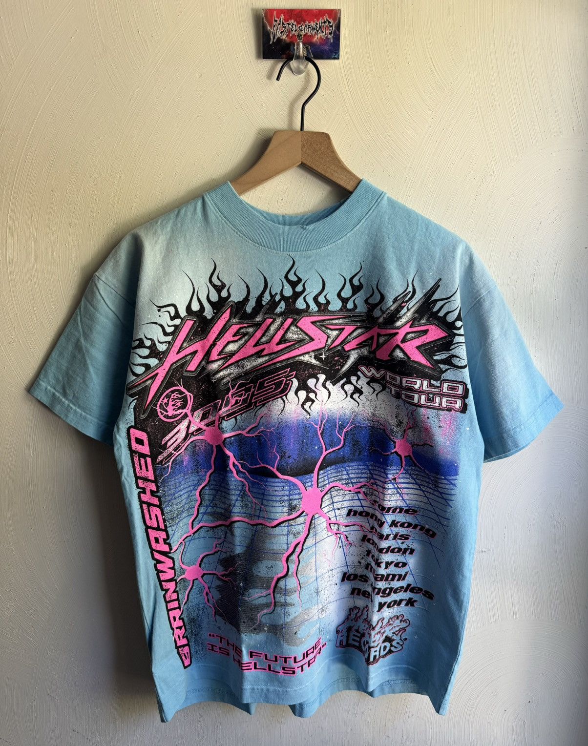 Streetwear Hellstar Capsule 10 Neuron Tour Tee Blue | Grailed