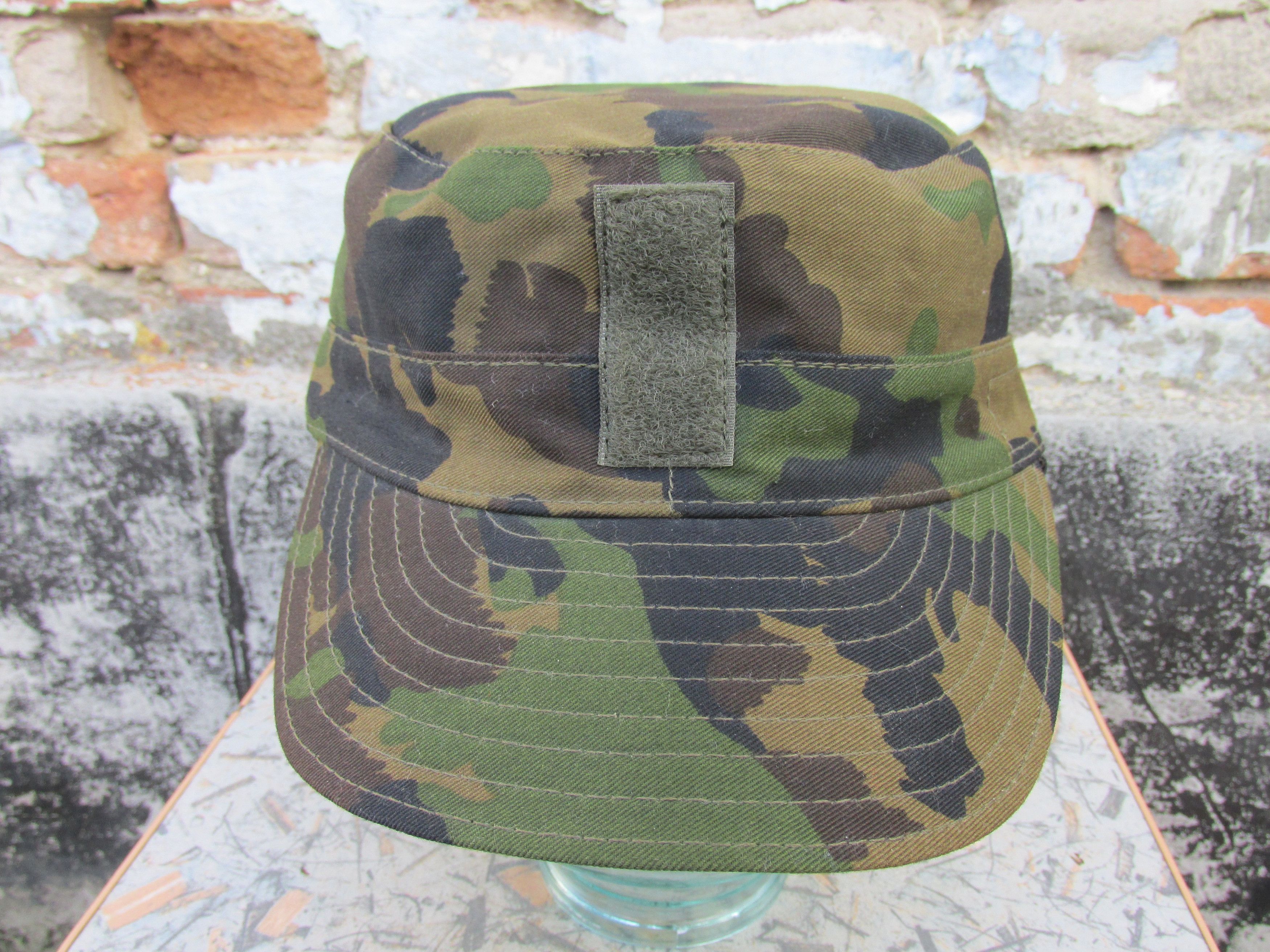 Vintage Vintage 90s Swiss TAZ-90 Camo Combat Cap | Grailed