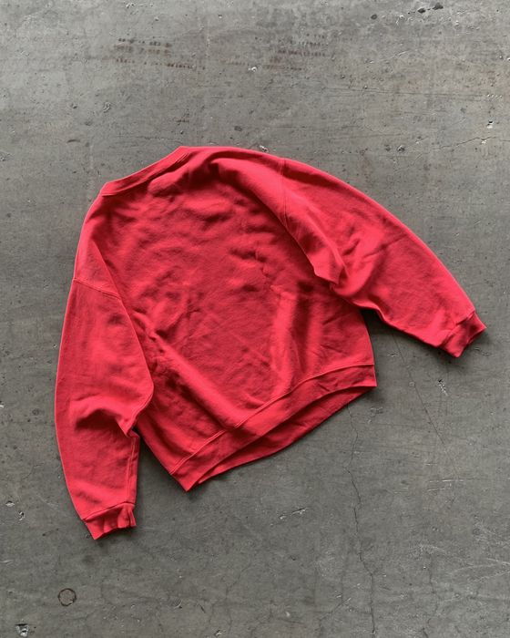 Vintage 90s Cheetah Chico State Faded Red Sweatshirt | Grailed