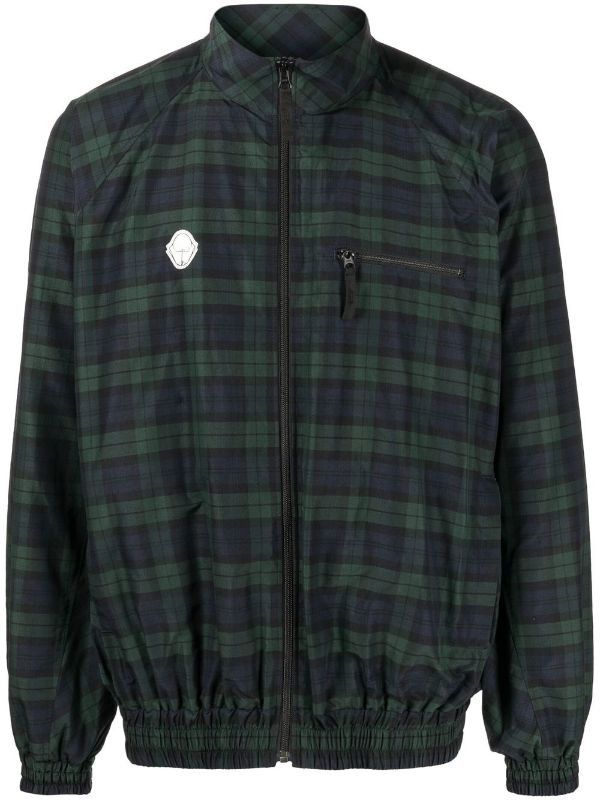 Undercover Undercover Check-Pattern Bomber Jacket | Grailed