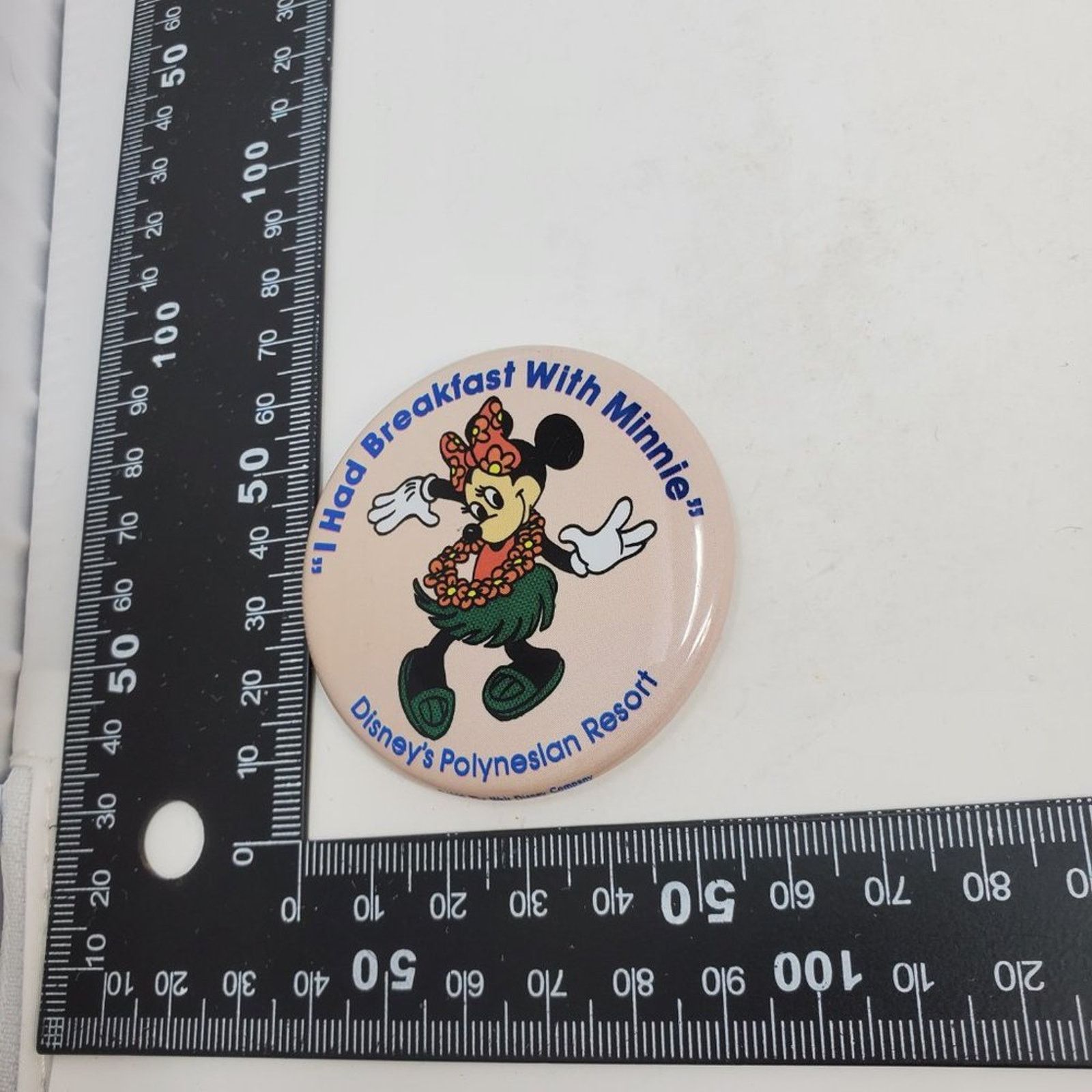 Disney Disney Minnie Mouse Hula Polynesian Resort VTG 90s Button | Grailed