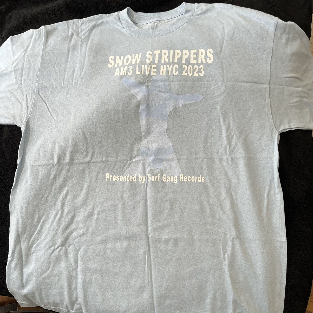 Streetwear Snow strippers merch tee NYC | Grailed