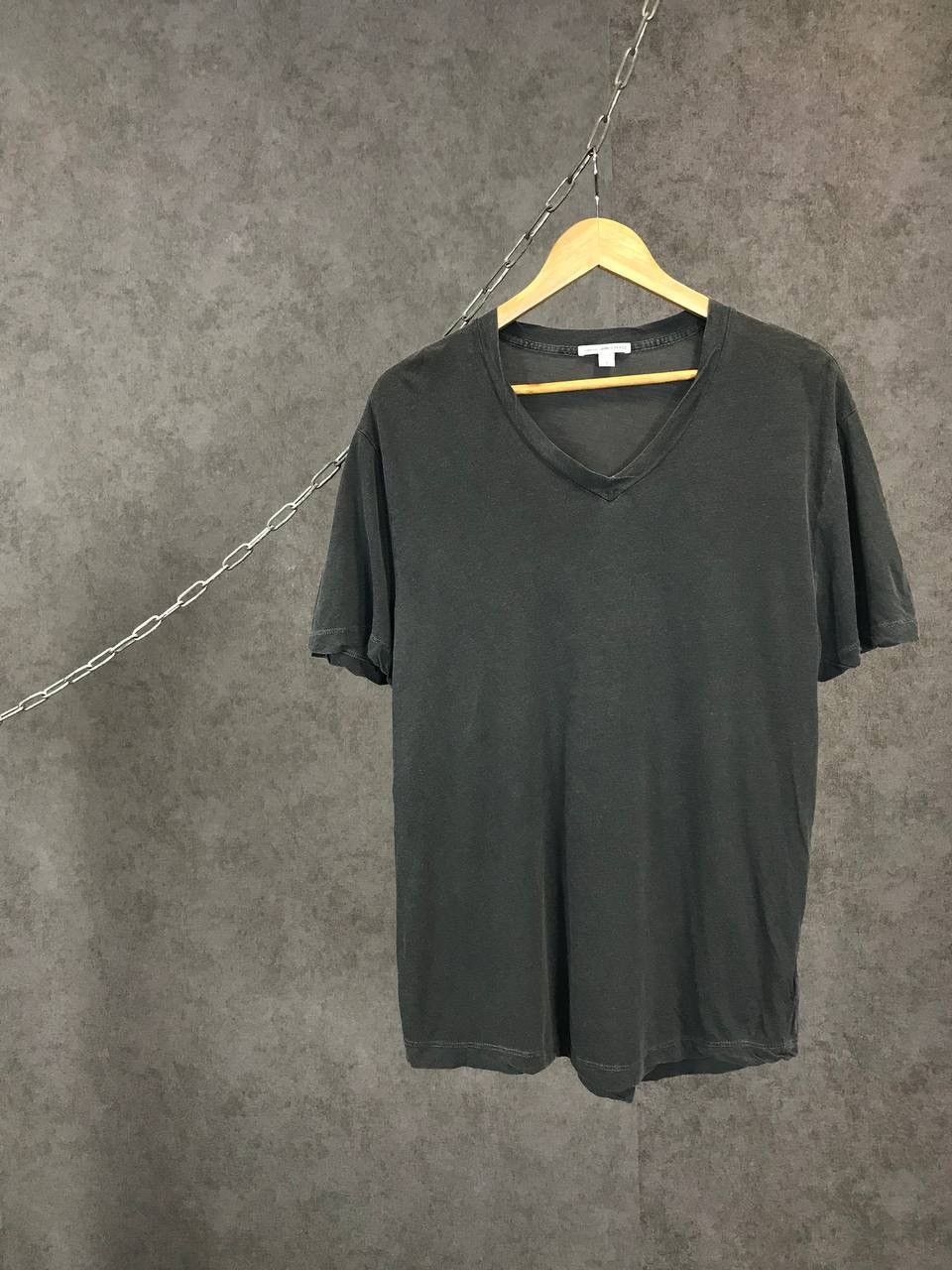 James Perse James Perse designer luxury made in USA v neck tee | Grailed