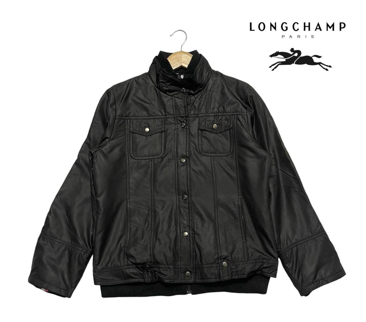 Designer × Longchamp × Vintage Vintage 90s Longchamp Paris All Black ...