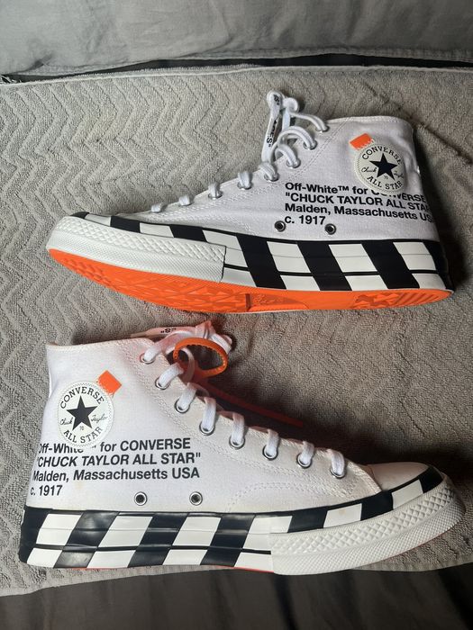 Off-White OFF WHITE CONVERSE | Grailed