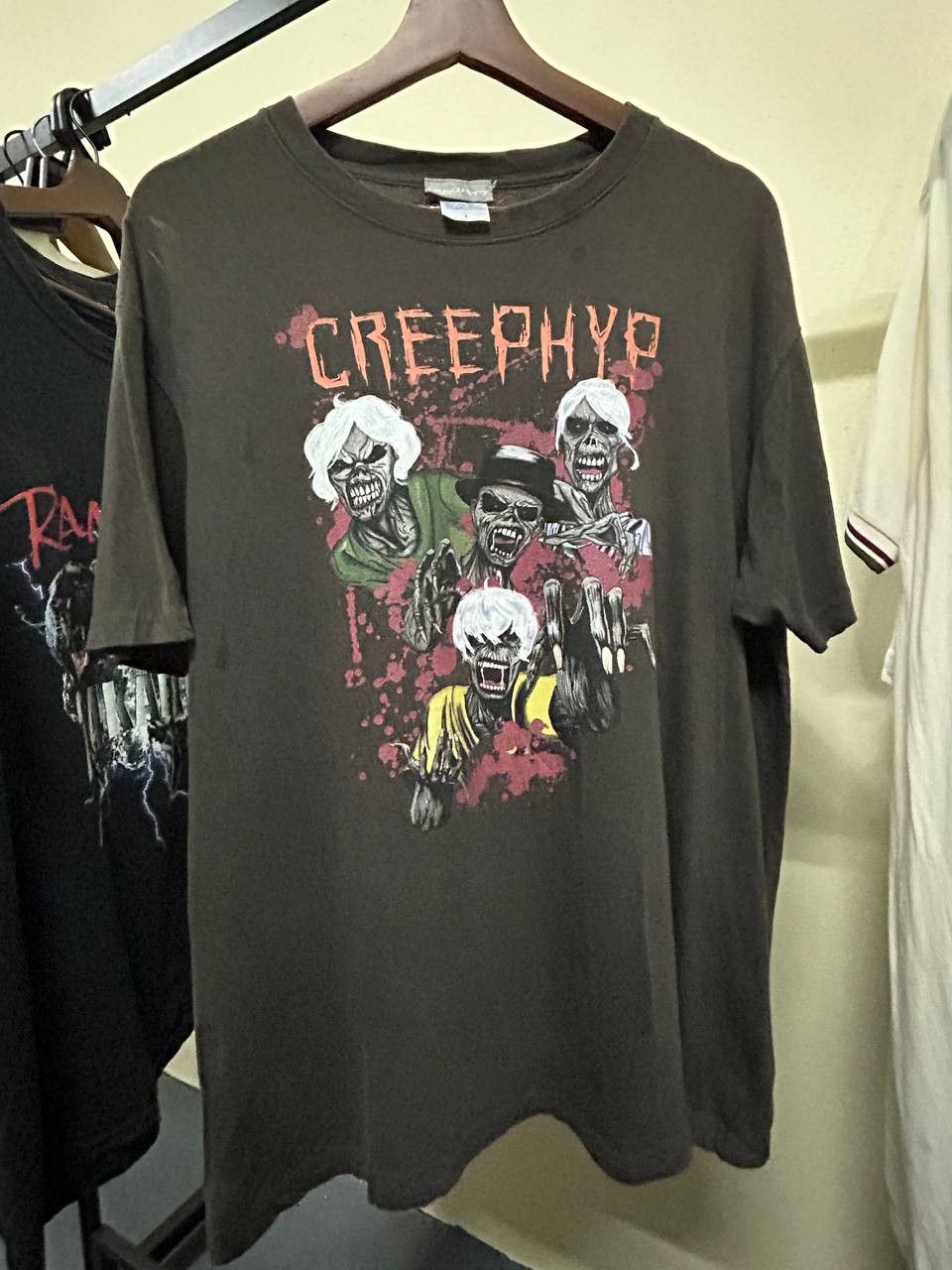 Band Tees × Rock Band × Vintage Vintage Creephyp rock band formed in ...