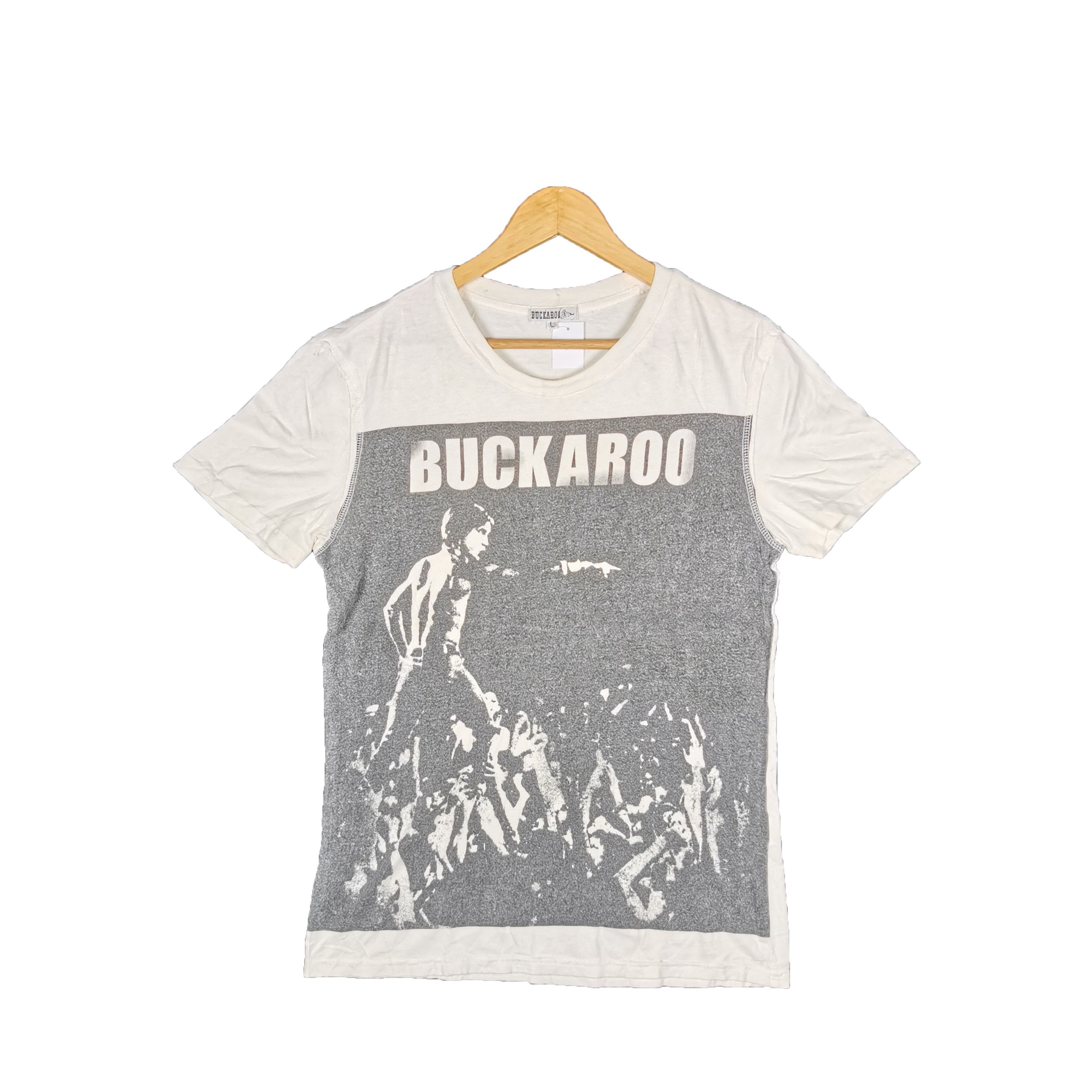 Japanese Brand × Vintage Vintage Buckaroo T-shirt Japanese Full Print ...