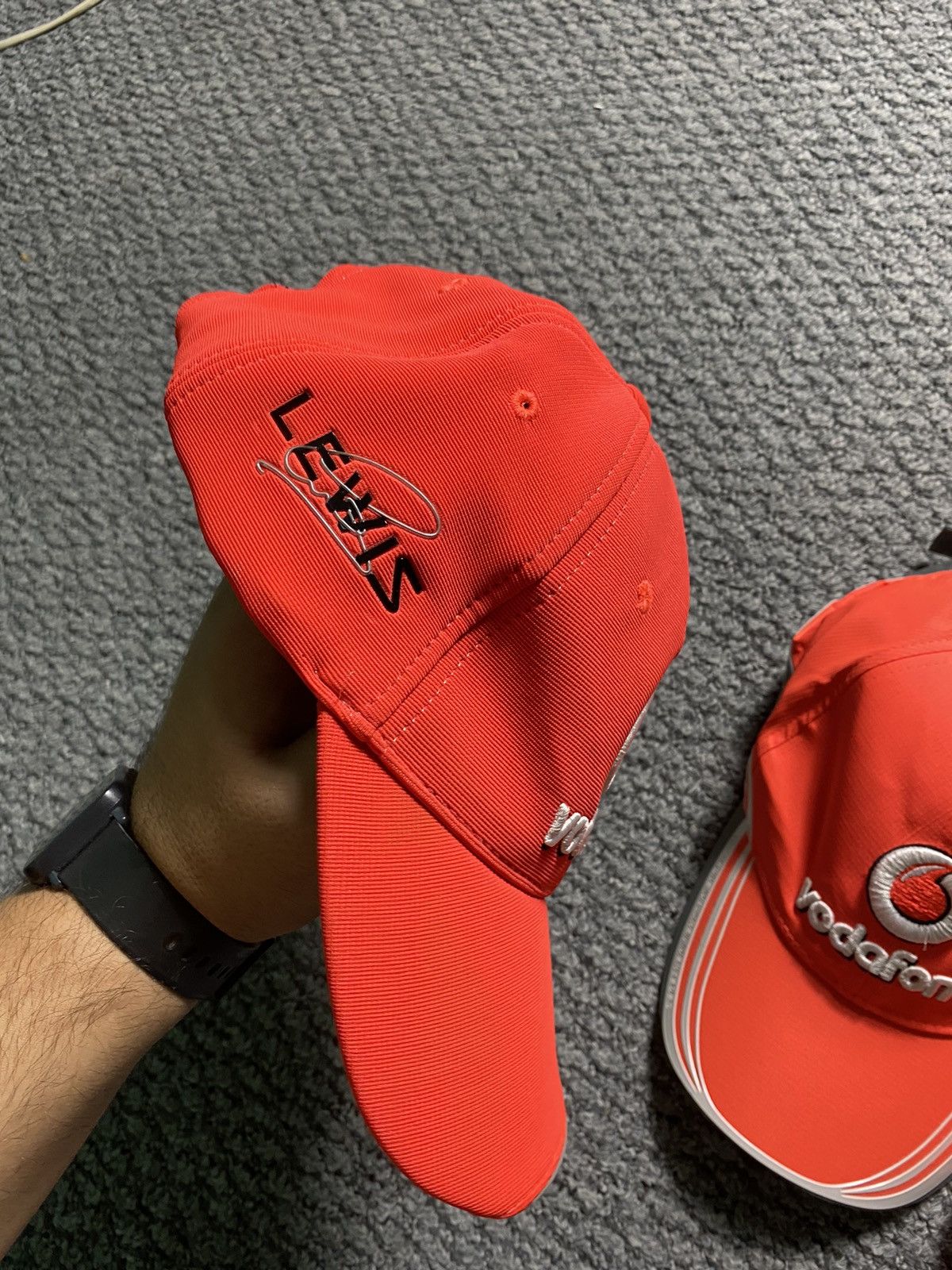 Vintage Vodafone McLaren Mercedes Lewis Cap Hat | Grailed