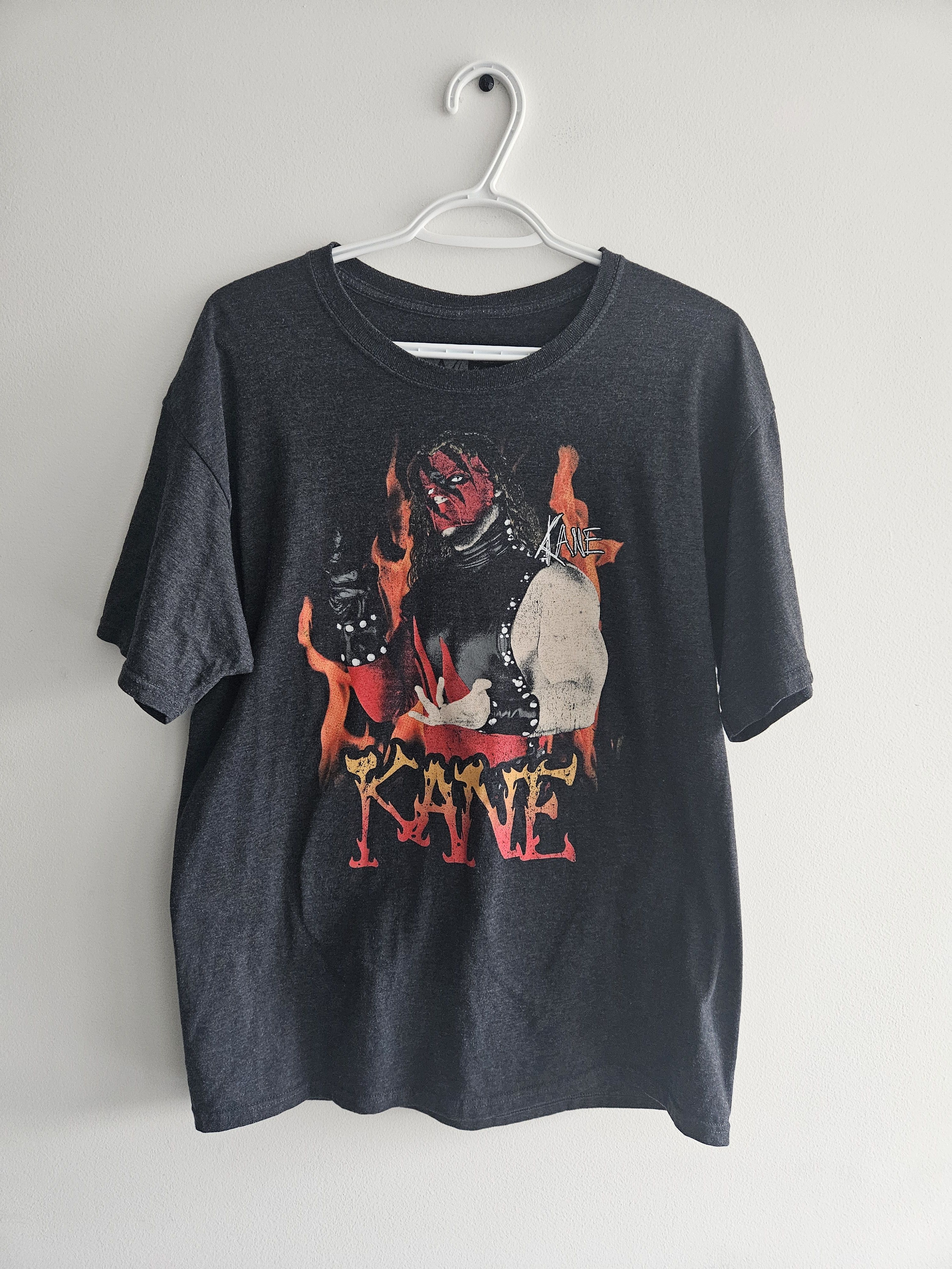 Streetwear × Wwe × Wwf WWF Kane - T shirt - Attitude Era | Grailed