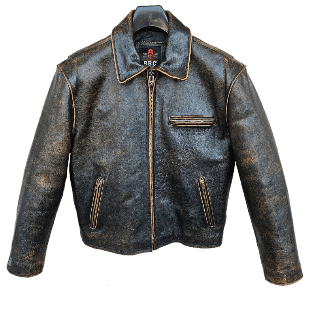 Genuine Leather × Vintage VERY SICK! VTG RBC PATINA HIGHWAYMAN CLASSIC ...