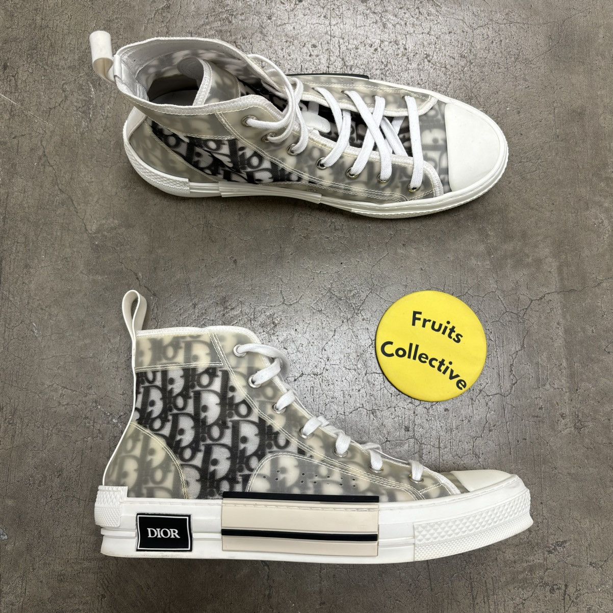 Dior Dior B23 Oblique monogram trainers | Grailed