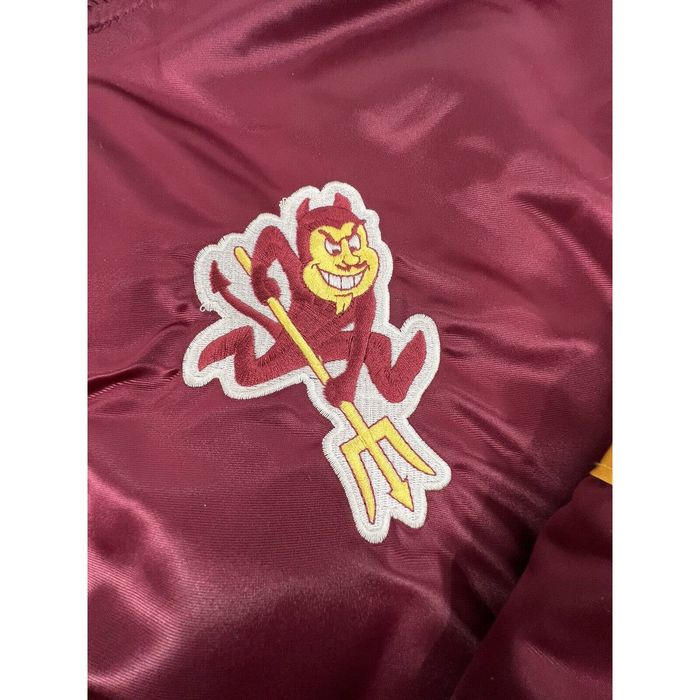 Starter Vintage 80’s ASU Arizona State Satin STARTER Jacket XL USA ...