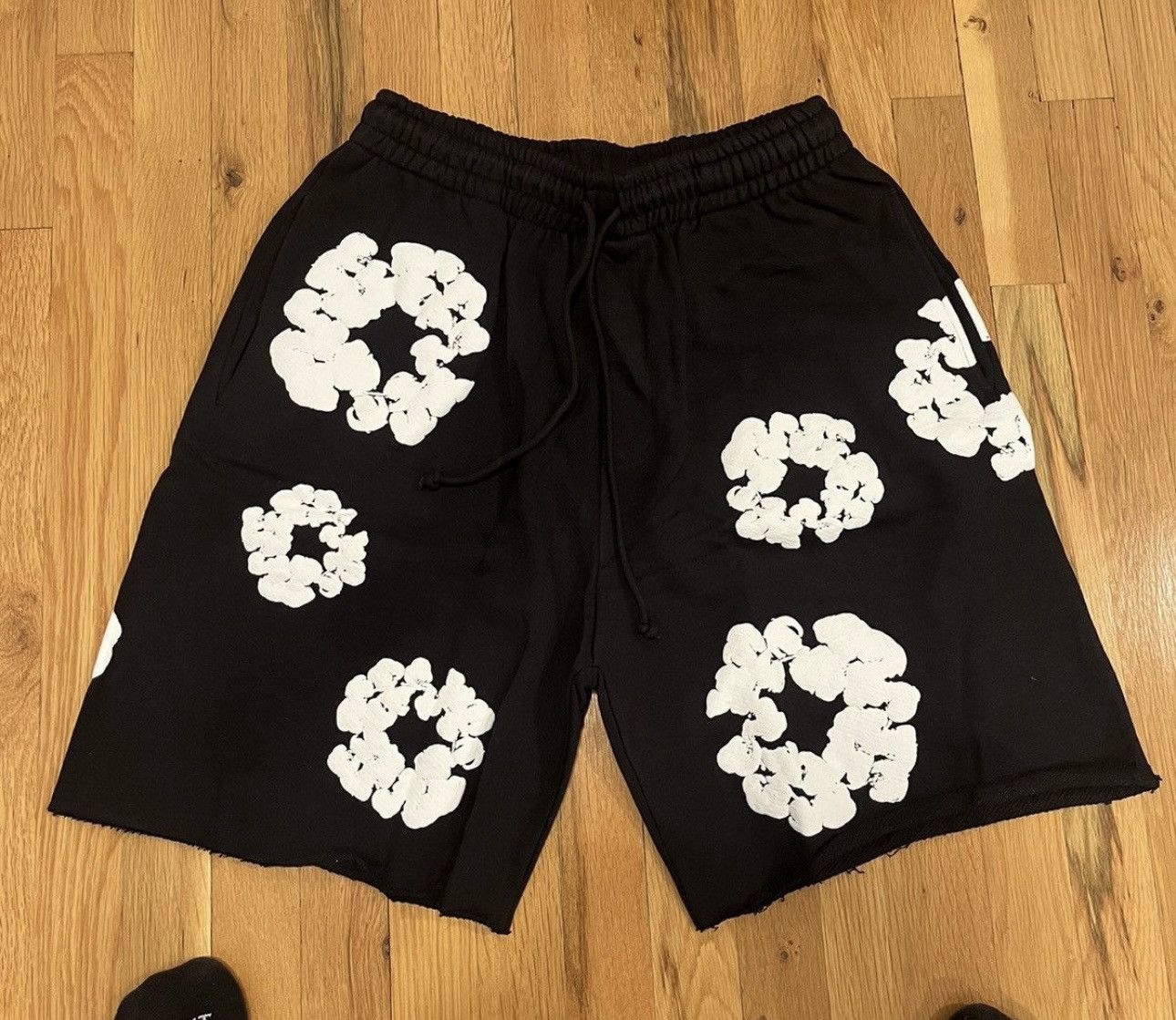 Designer Denim Tears Cotton Wreath Shorts Grailed