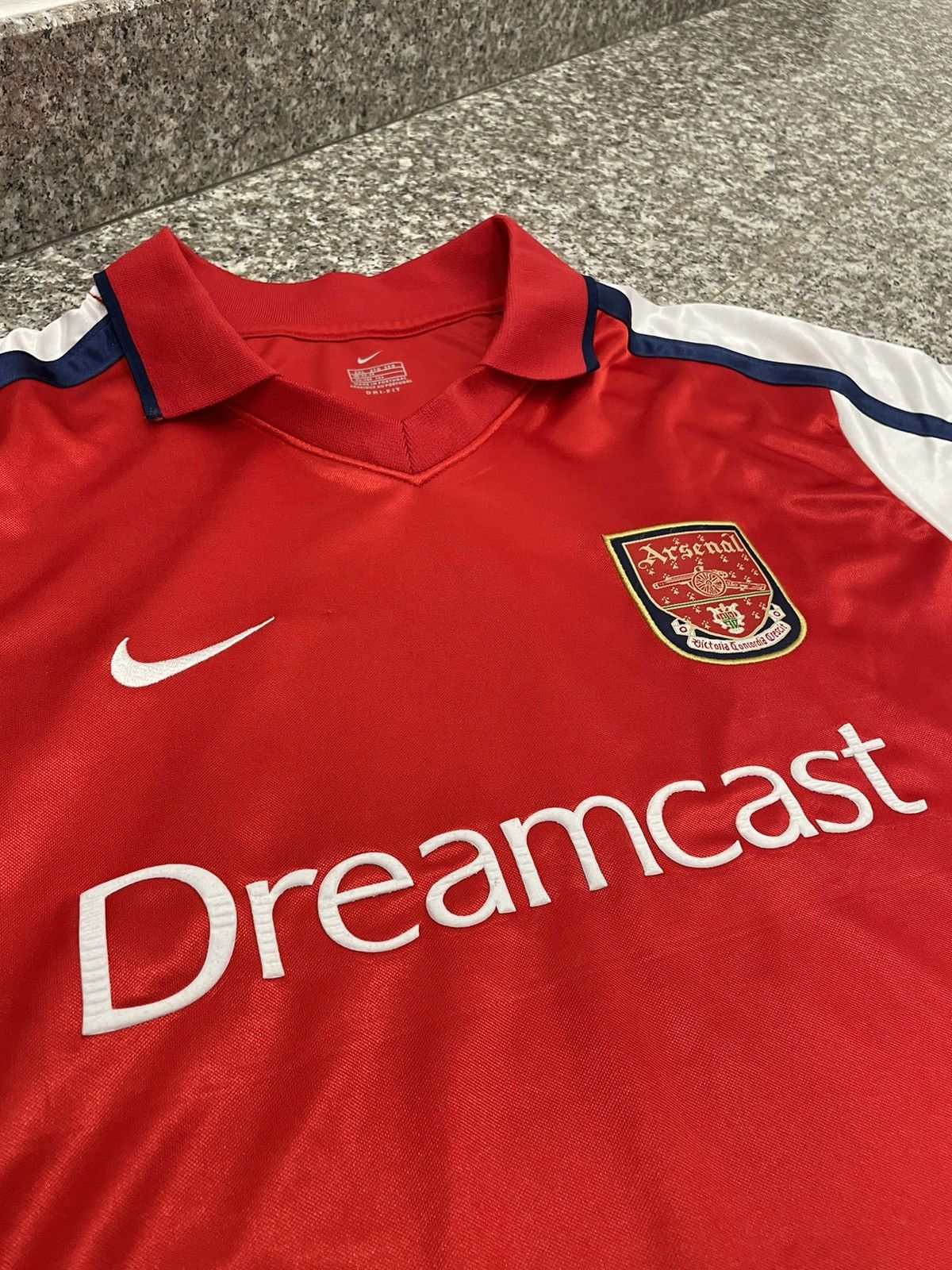 Nike Jersey Nike Arsenal Dreamcast 00s Vintage Very Rare | Grailed