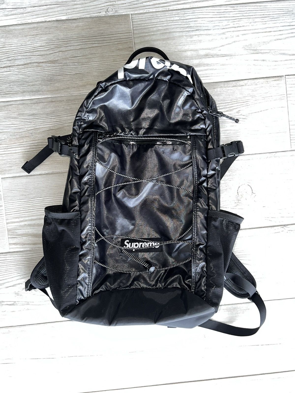 Supreme Rare FW 17 supreme backpack black | Grailed